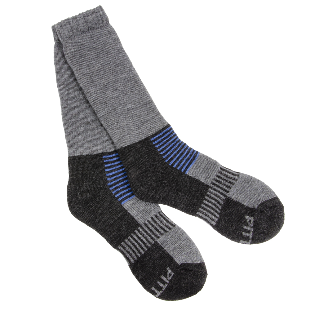 Men's Fully Cushioned Merino Walking Boot Sock - Pittch Merino Wool Socks