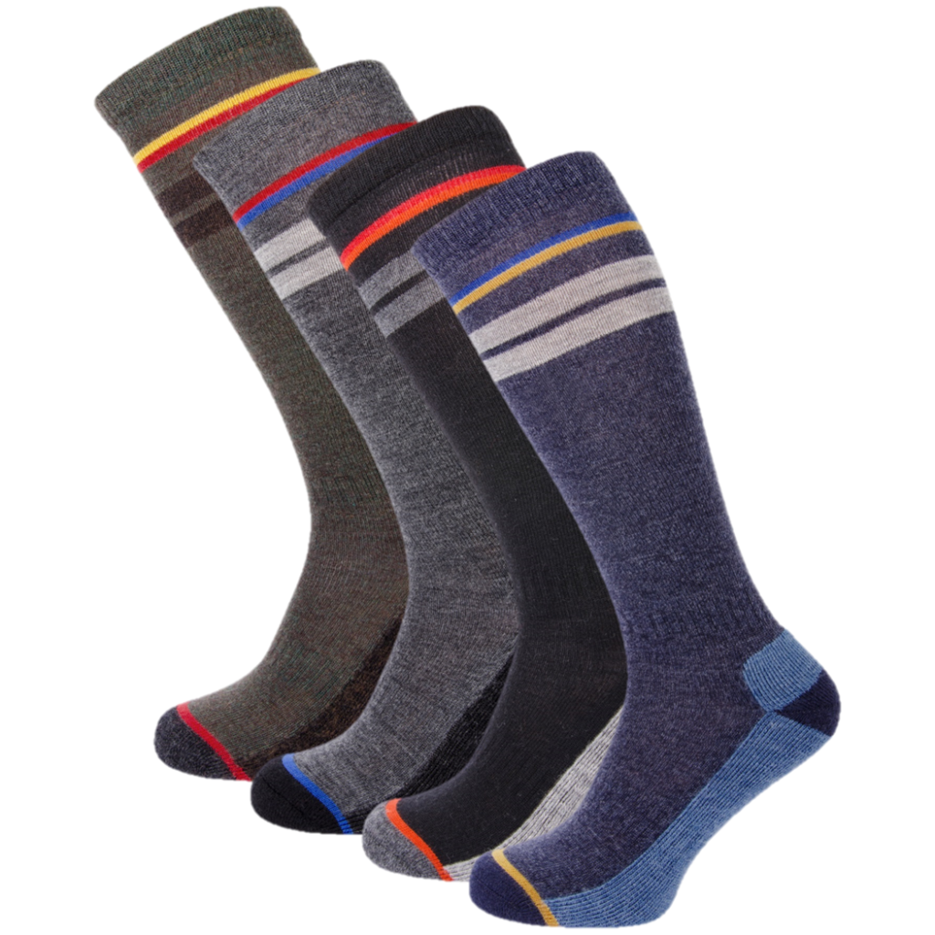 Men’s Luxury Cushioned Knee High Sock